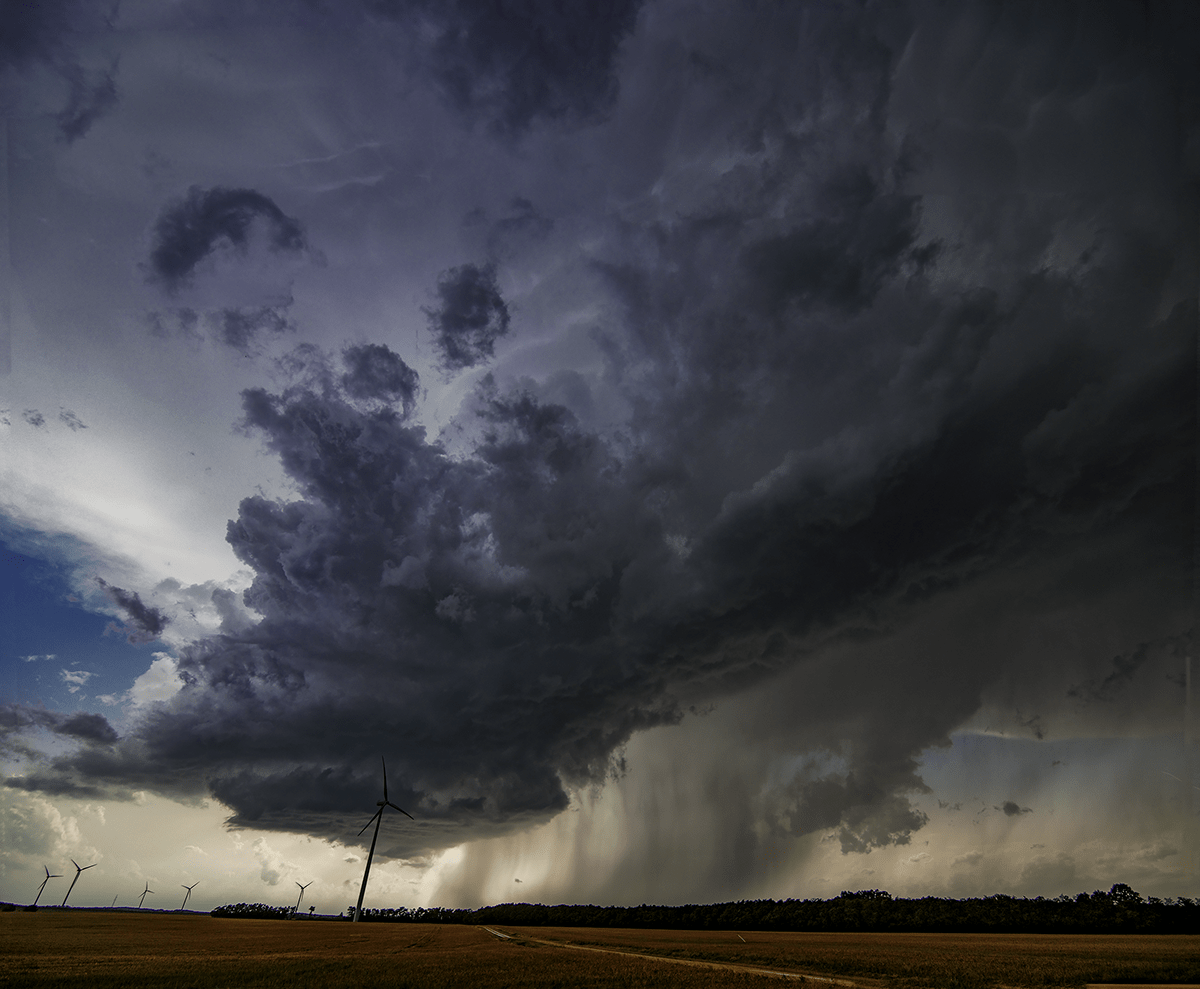 Vihar és villámcsapás - riasztás - AzÜzlet